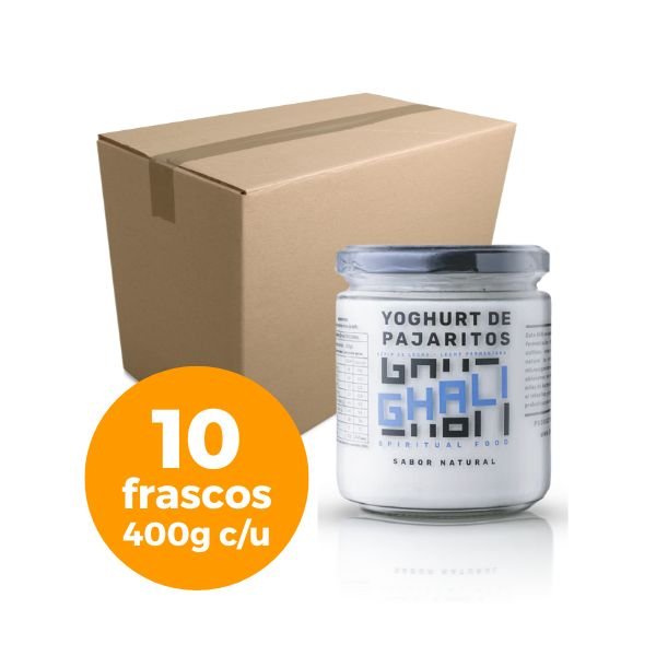 10-Pack Kéfir de leche Original 400 g Ghali | GOOTA